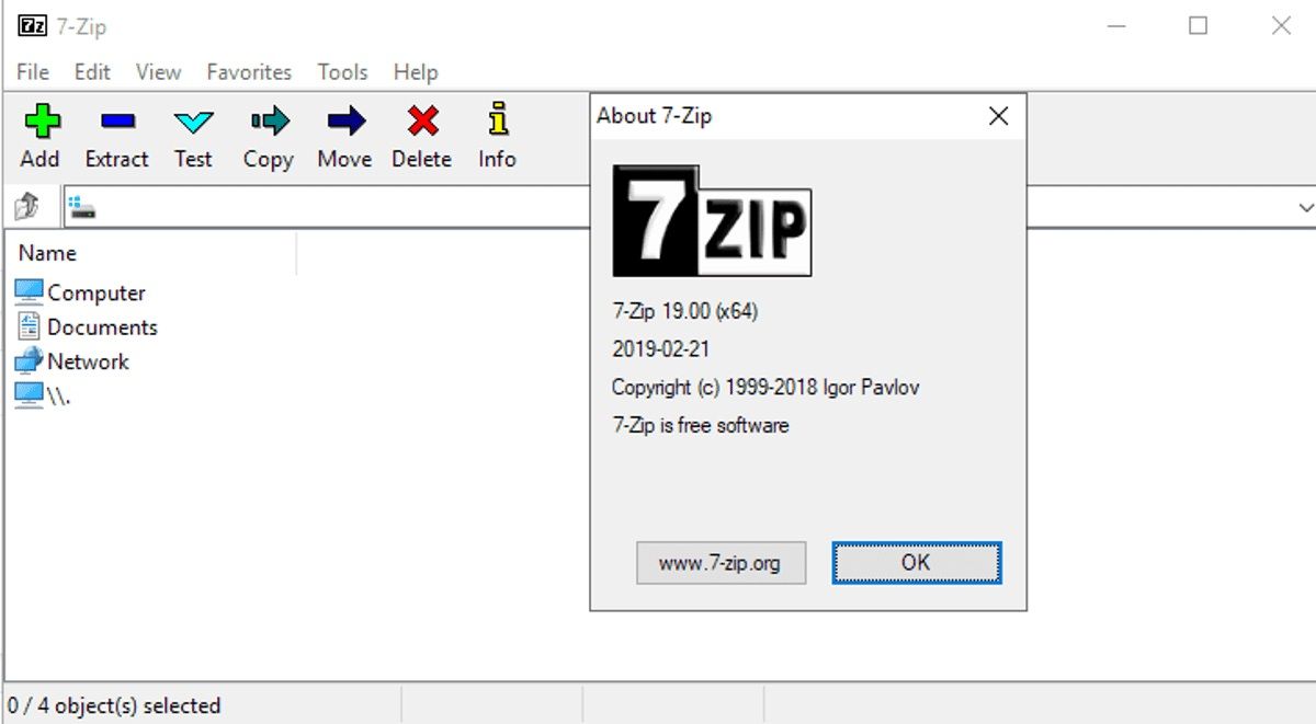 ¿Cómo fusionar o dividir archivos ZIP en Windows 10 con 7-Zip? - islaBit
